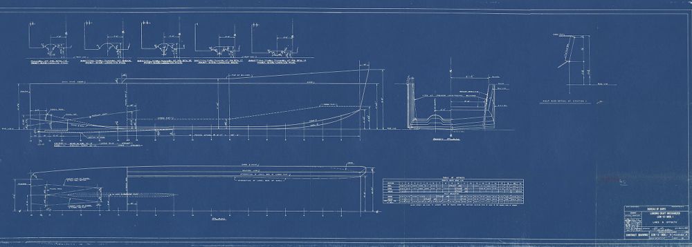 Landing Craft Mechanized LCM (6) Lines And Offsets ECU, 54% OFF